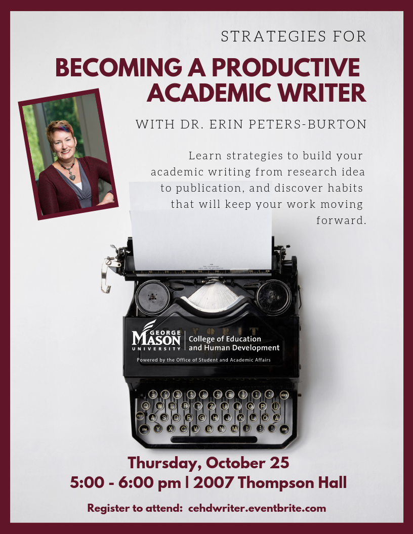 Strategies for Becoming a Productive Academic Writer – Student Success Blog